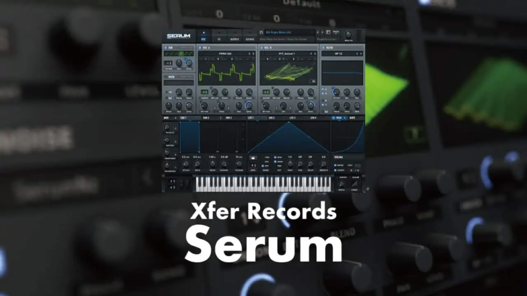 プリセット追加方法：Xfer Records Serum - LIGHT